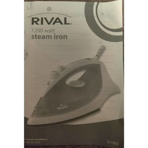 Rival | Other | Rival 20 Watt Steam Iron Green Si1603 Clothes Wrinkles ...